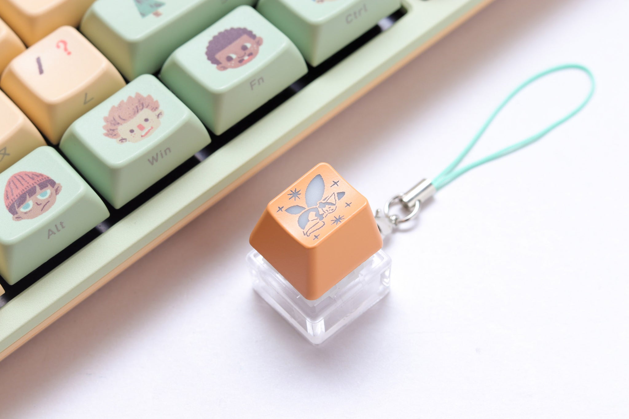 Ducky x Dimanche Peter Pan One 2 Pro Dye Sub PBT Limited Mechanical Ke