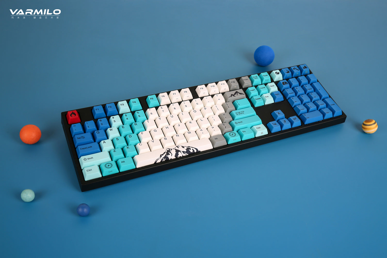 Varmilo MA Series V2 Summit R1 White LED Mechanical Keyboard