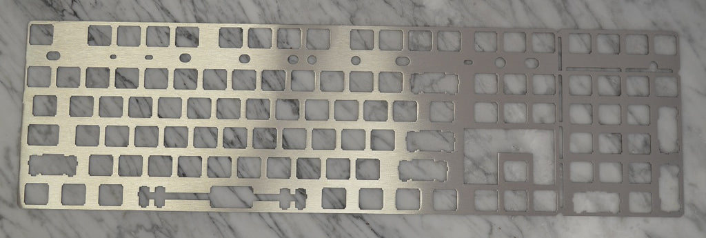 MK Universal 108 Key Brushed Stainless Steel ANSI 125 Plate