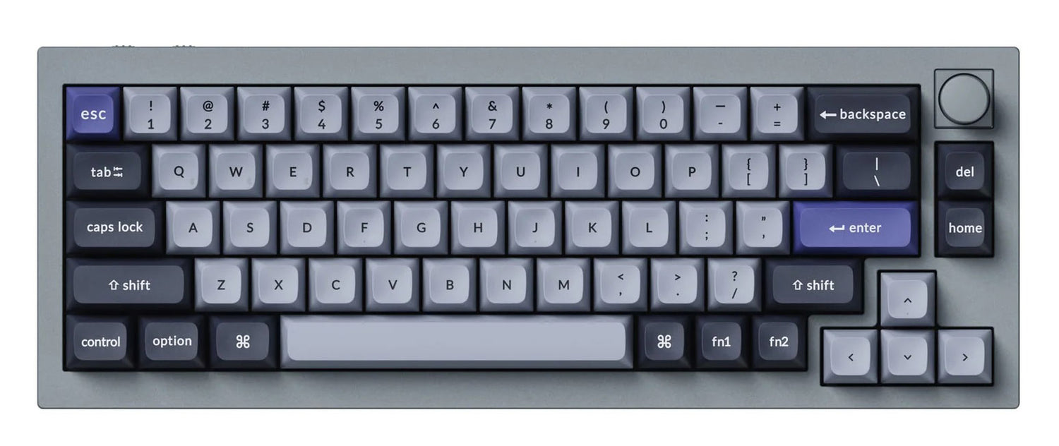 Keychron Q2 Pro w/ Knob Aluminum 65% Hotswap Bluetooth RGB Win + Mac M