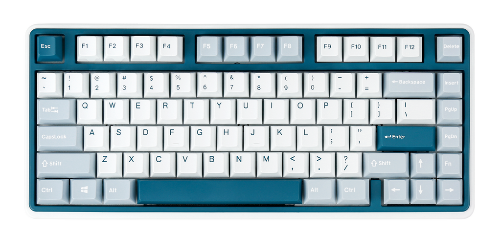 Varmilo Minilo VXT81 Bluebell 75% Hotswap Triple Mode RGB Mechanical K