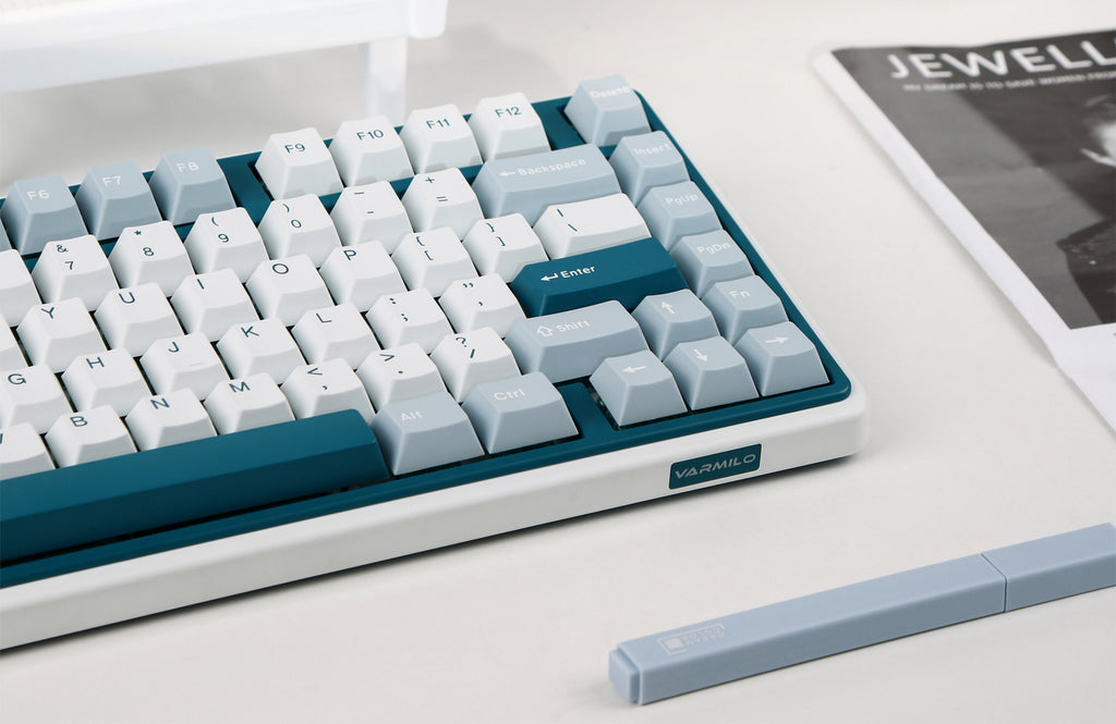 Varmilo Minilo VXT81 Bluebell 75% Hotswap Triple Mode RGB Mechanical K