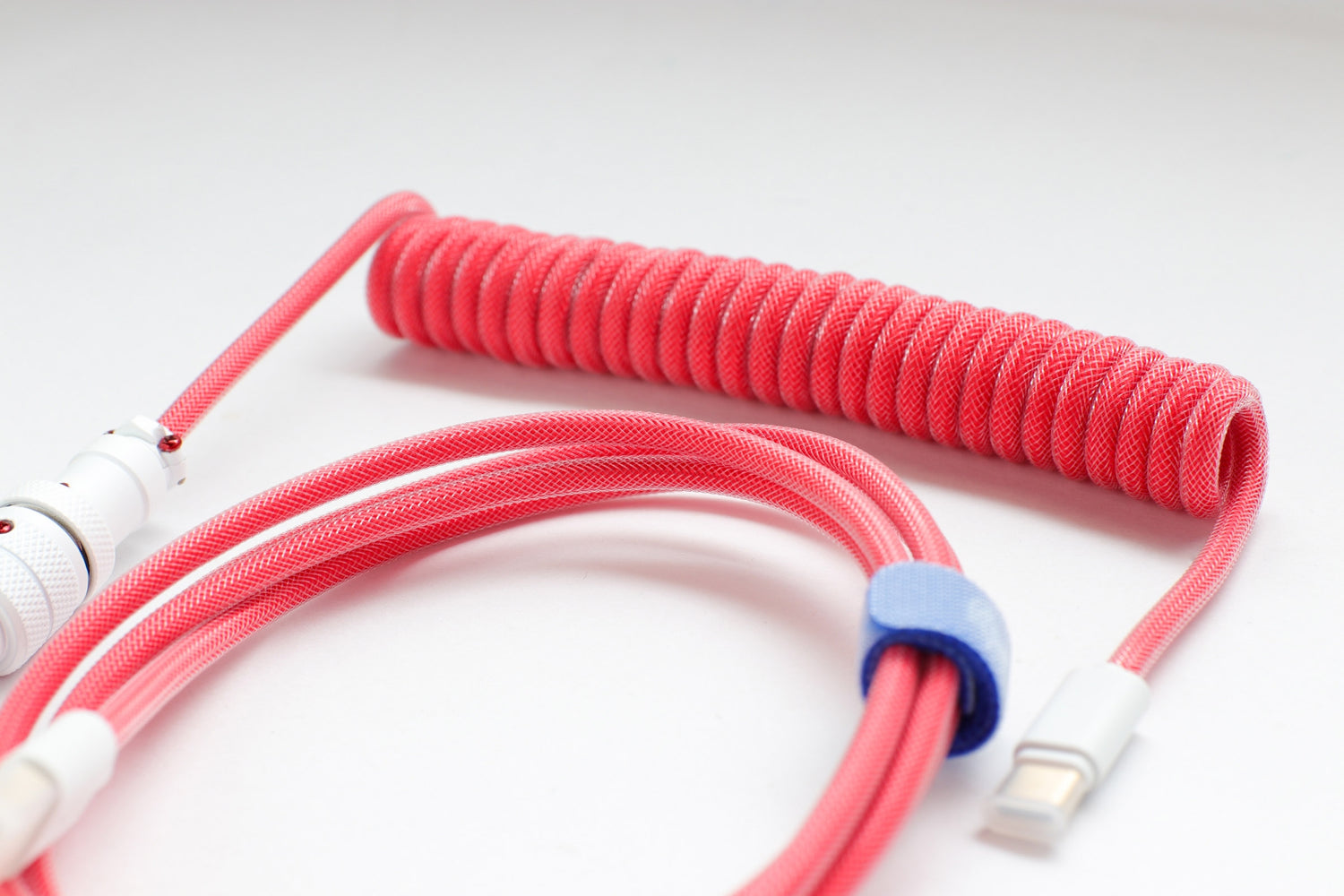 Ducky Apple Red Premicord Custom USB Cable