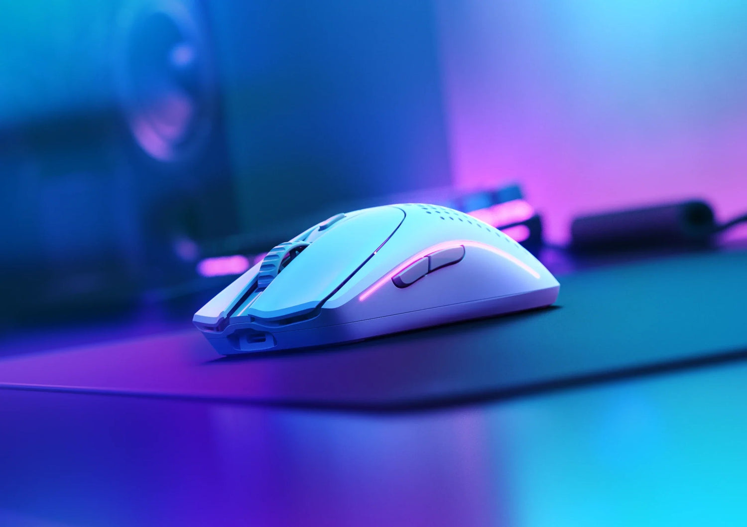 Glorious PC Model O 2 Matte White RGB Wireless Mouse