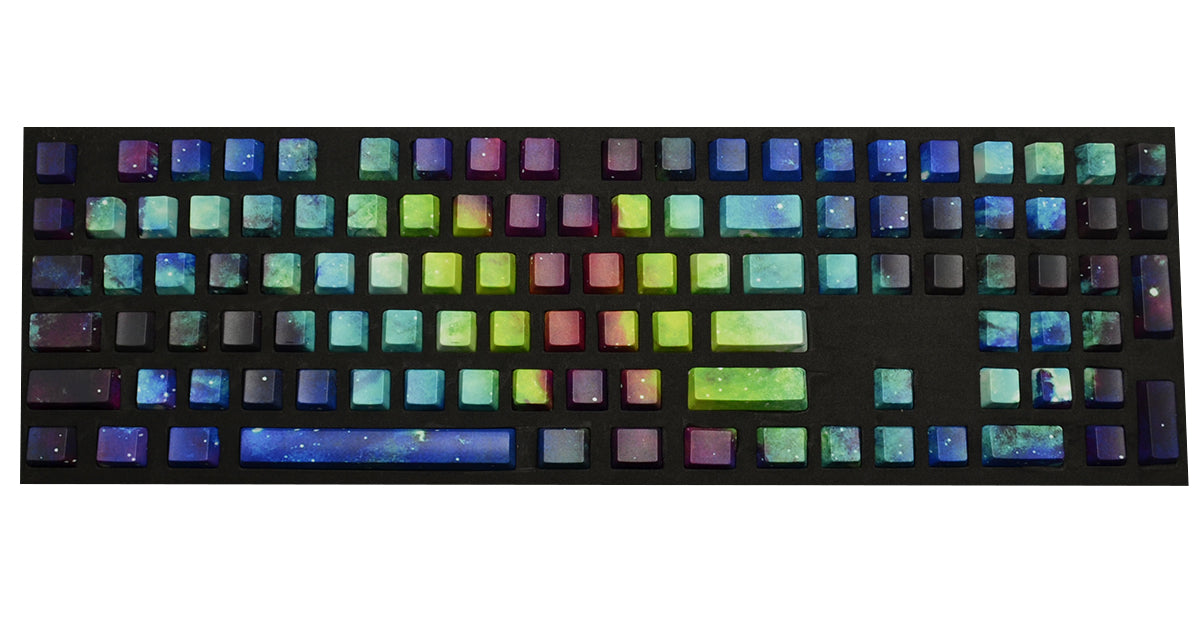 Pheilcia GalaxC Blank 108 Key OEM Profile Dye Sub PBT Keycap Set