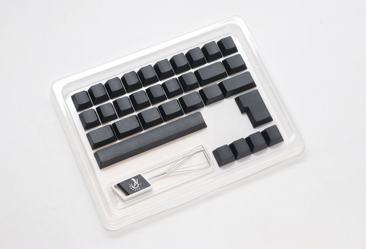 Ducky Black Blank 132 Key Cherry Profile PBT Keycap Set