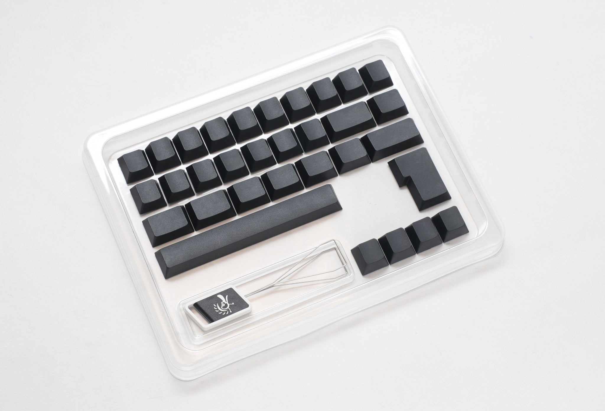 Ducky Black Blank 132 Key Cherry Profile PBT Keycap Set