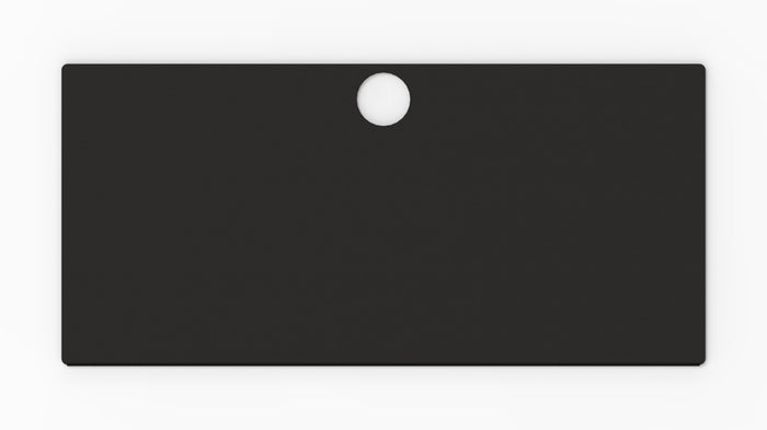 Black IKEA MICKE Desk Mat (41" / 105 cm) Full-desk Mouse Pad