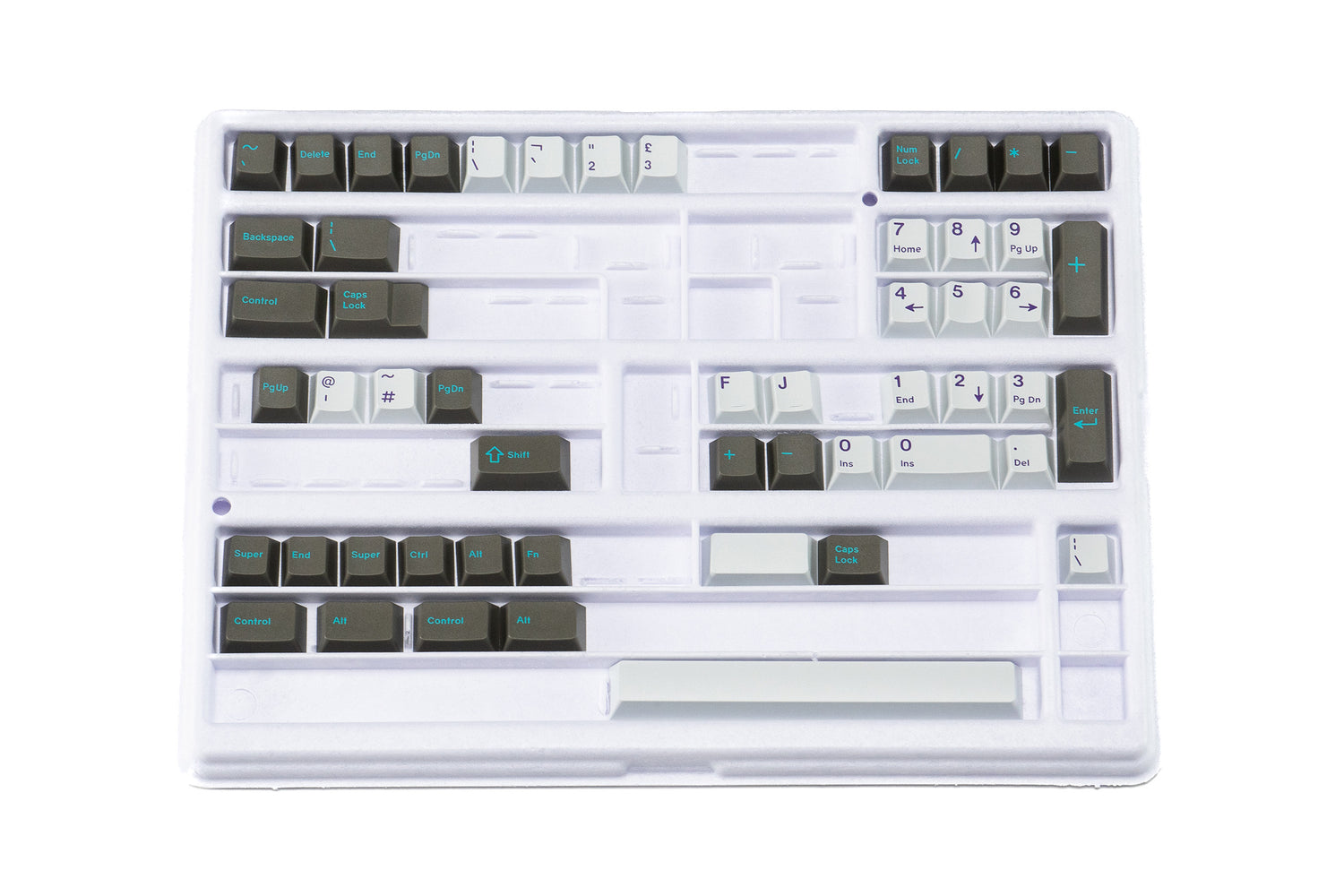 GMK Originative Hyperfuse 146 Key Cherry Profile Double Shot ABS Keyca