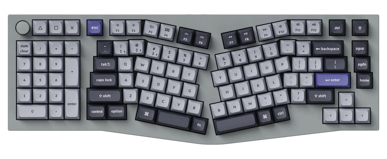 Keychron Q14 Pro w/ Knob Aluminum Southpaw Alice Hotswap Bluetooth 5.1