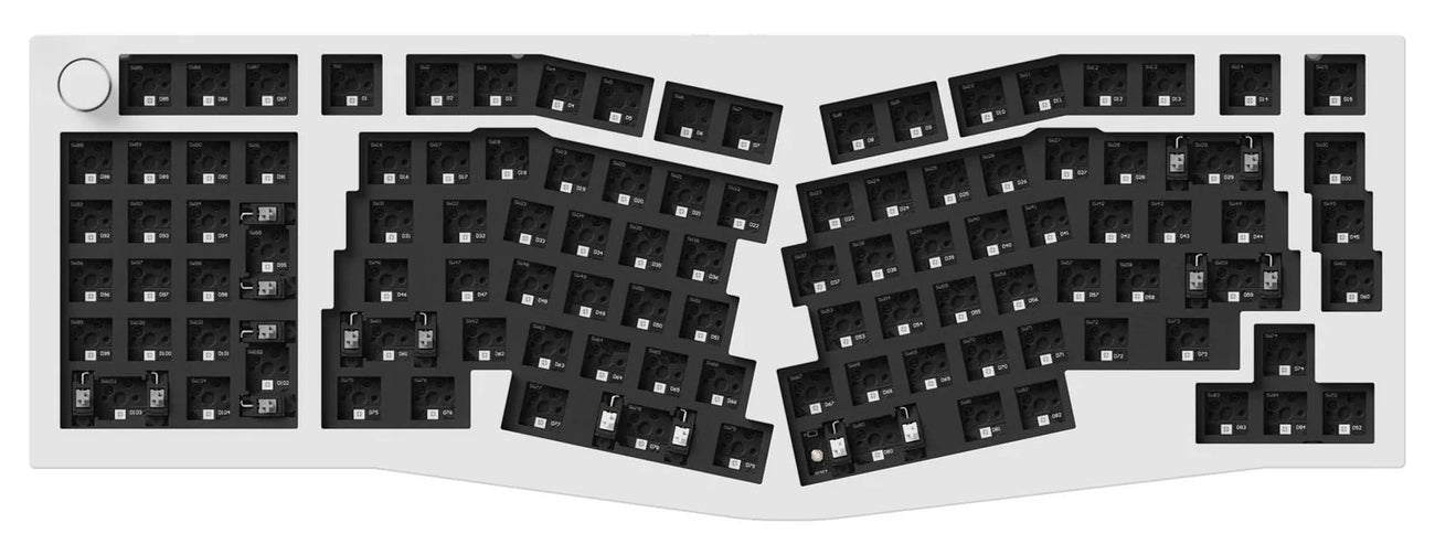 Keychron Q14 Pro w/ Knob Aluminum Southpaw Alice Hotswap Bluetooth 5.1