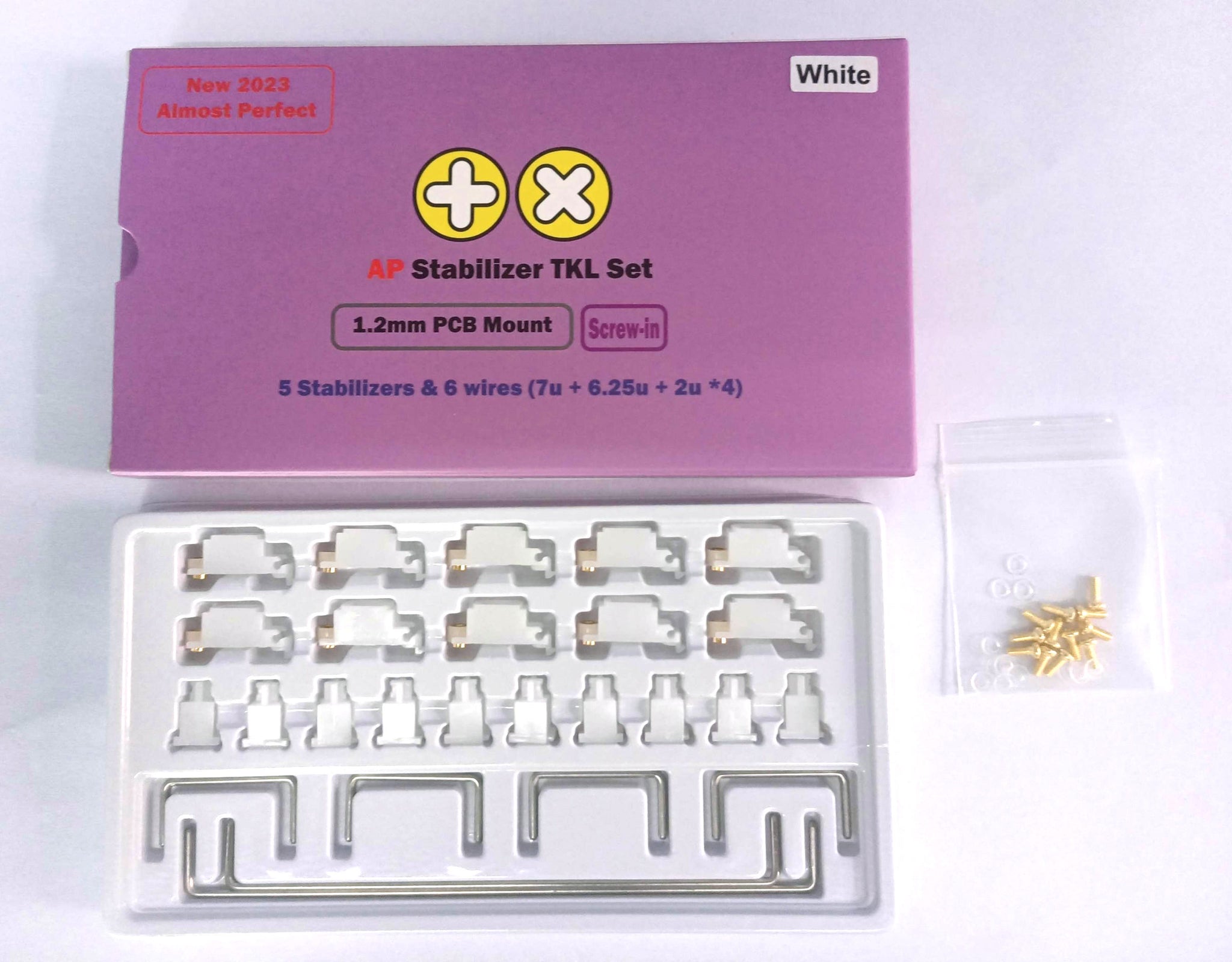 TX AP Stabilizers PCB Mount Screw-in TKL Kit