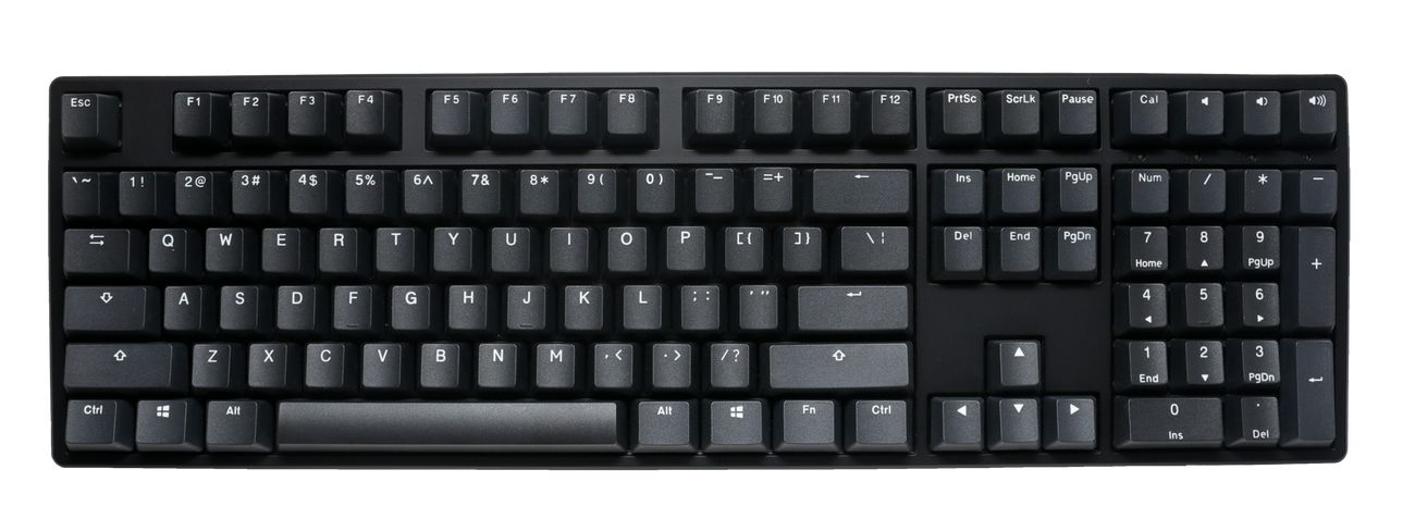 Ducky Origin Black Double Shot PBT Mechanical Keyboard