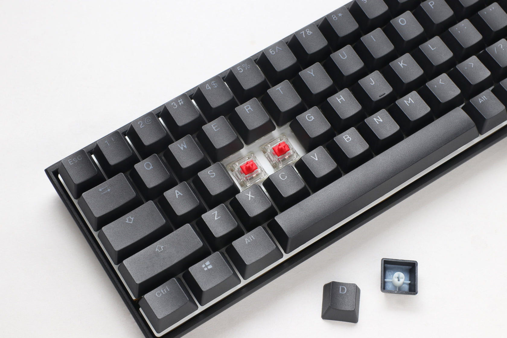 Ducky Mecha SF Pro Black Aluminum 65% Hotswap RGB Double Shot PBT Mech