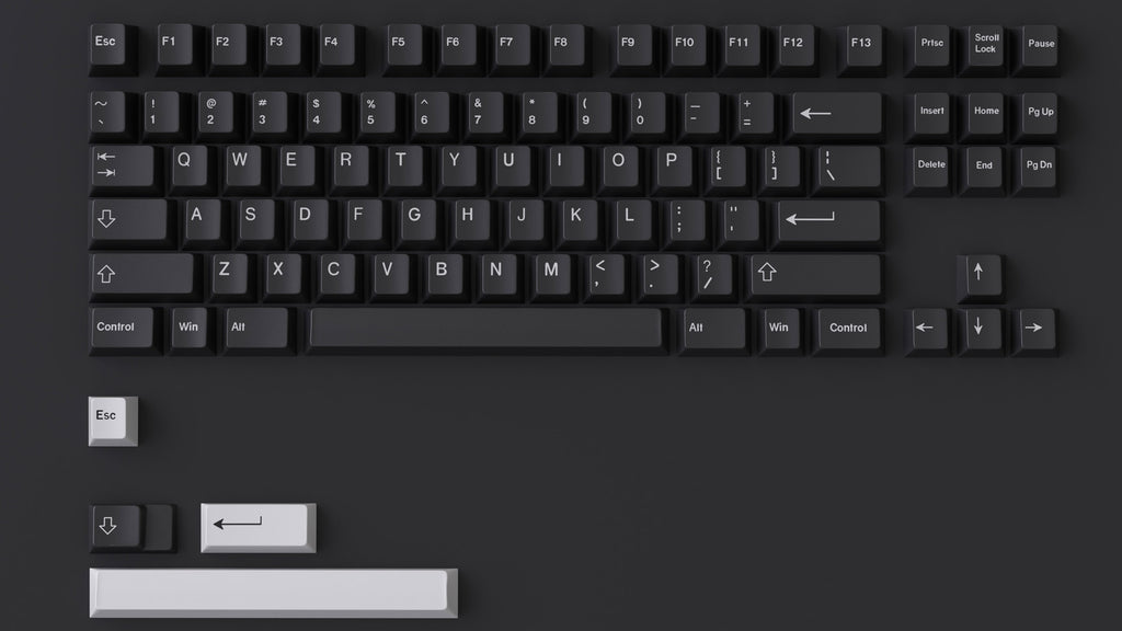 Createkeebs LuminKey80 WKL Aluminum TKL Hotswap Wireless Mechanical Ke