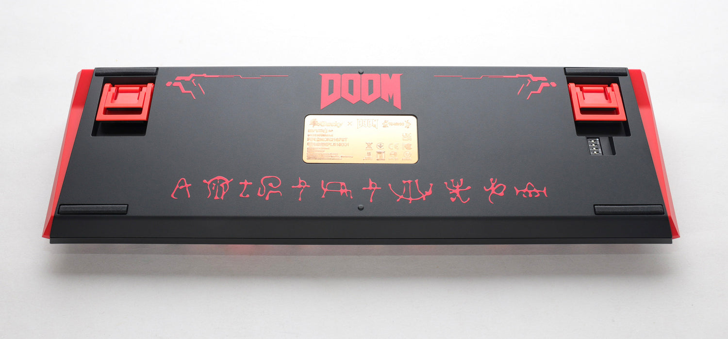 Bethesda x Ducky One 3 SF Doom Edition 65% Hotswap RGB Dye Sub PBT Mec