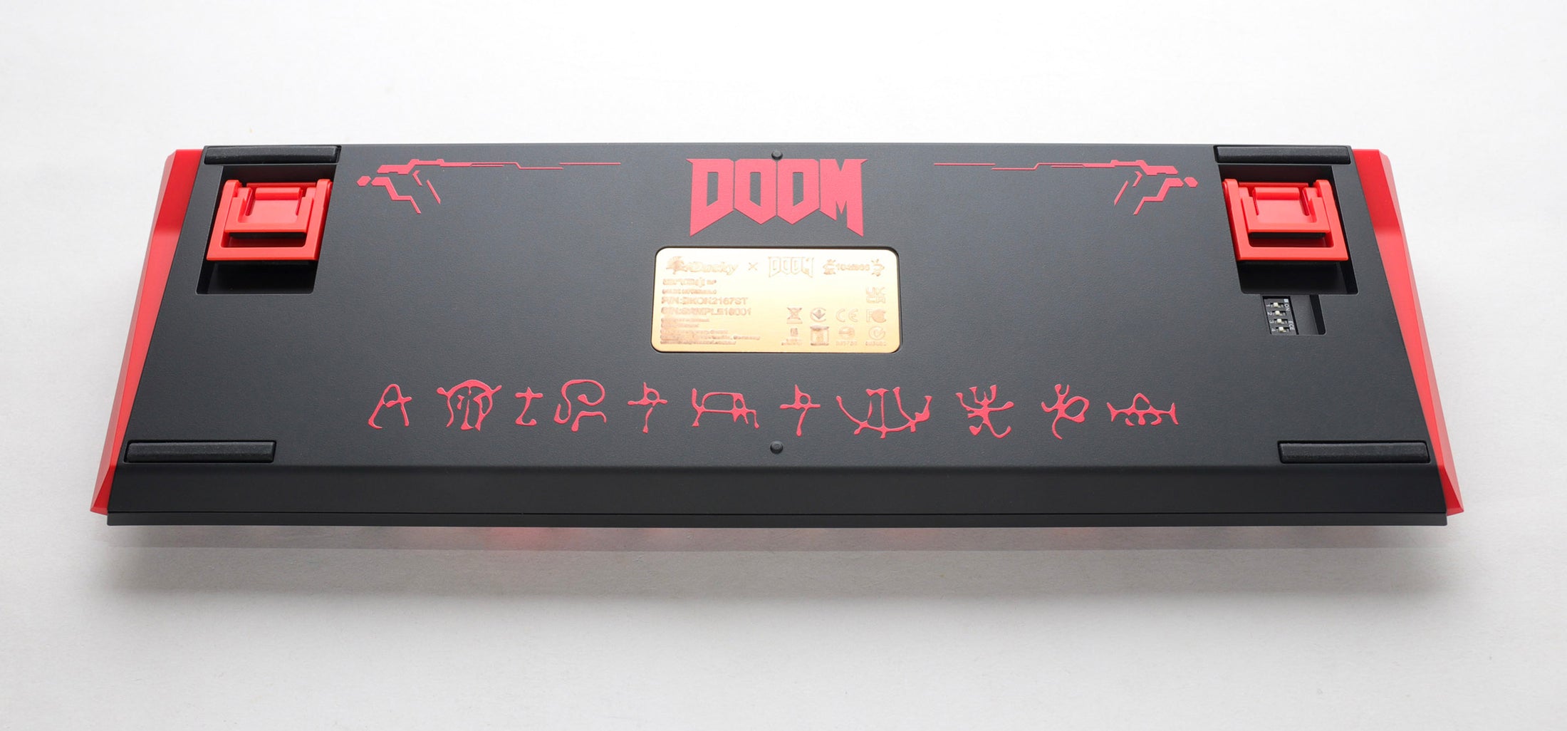 Bethesda x Ducky One 3 SF Doom Edition 65% Hotswap RGB Dye Sub PBT Mec