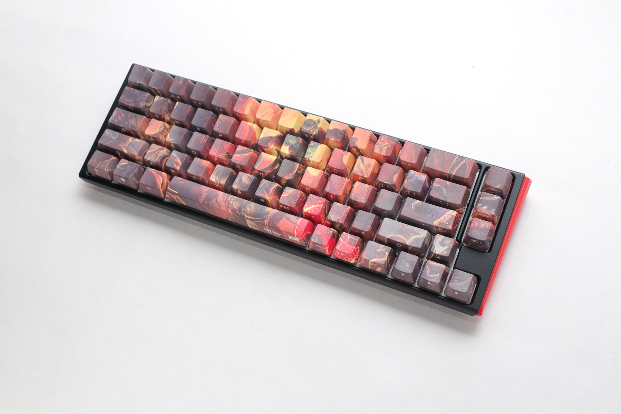 Bethesda x Ducky One 3 SF Doom Edition 65% Hotswap RGB Dye Sub PBT Mec