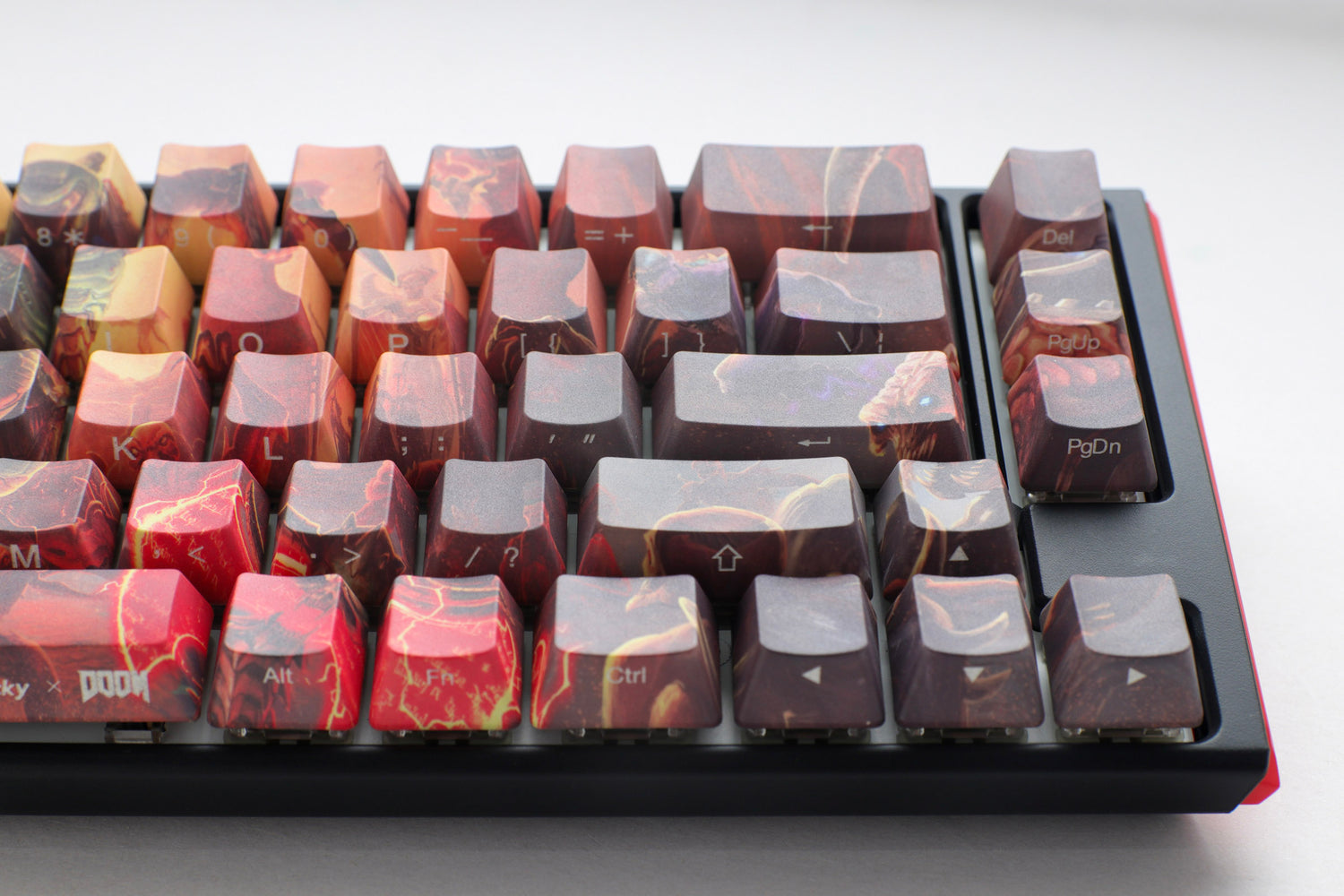 Bethesda x Ducky One 3 SF Doom Edition 65% Hotswap RGB Dye Sub PBT Mec