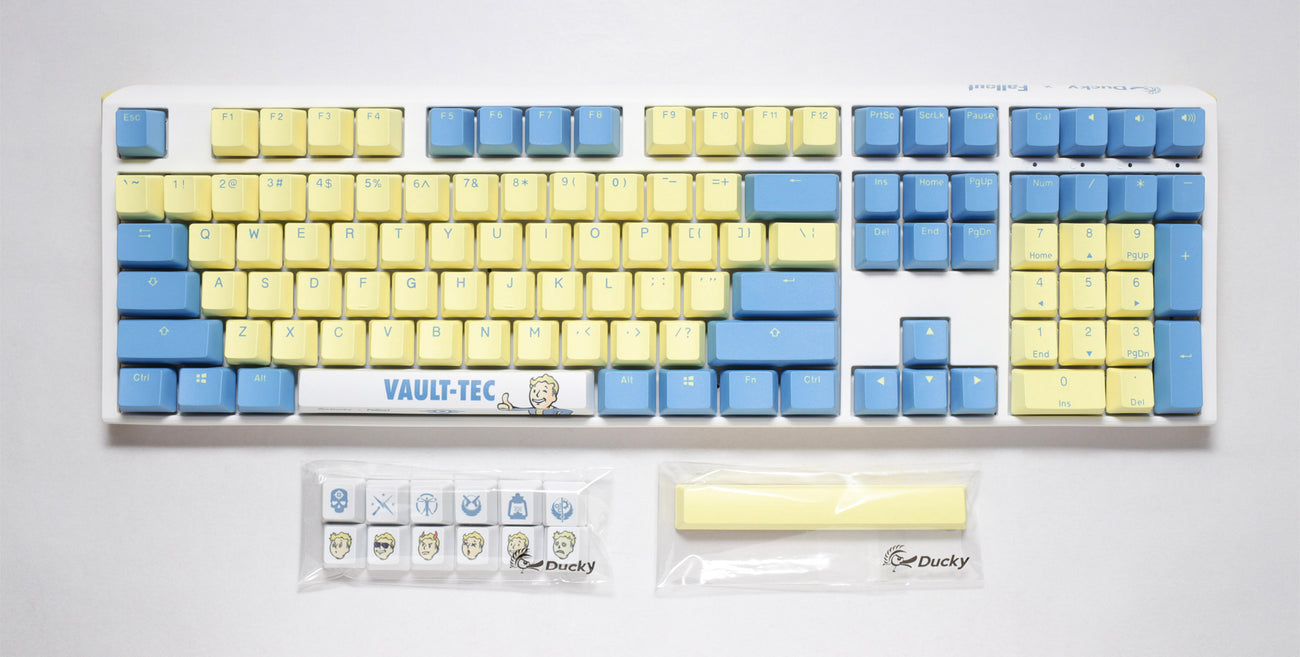 Bethesda x Ducky One 3 Fallout Edition Hotswap RGB Double Shot PBT Mec