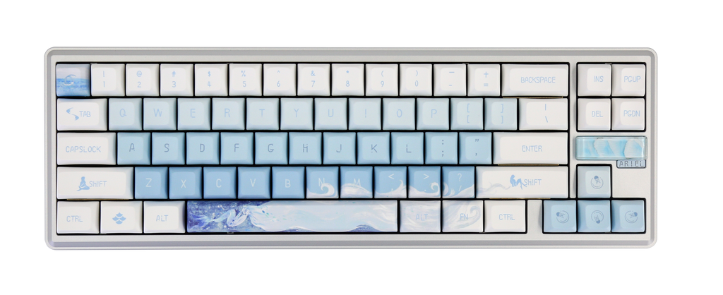 Varmilo Sword68 Ariel Aluminum 65% Hotswap Wireless RGB Mechanical Key