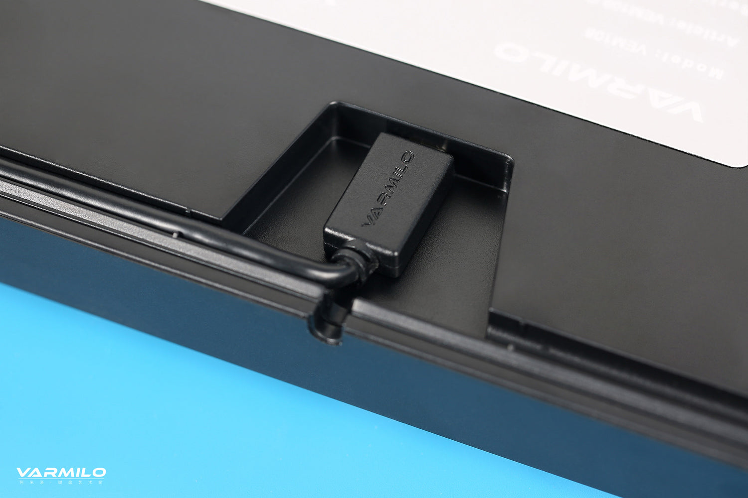 Varmilo VPM87 Panda TKL White LED EC Mechanical Keyboard