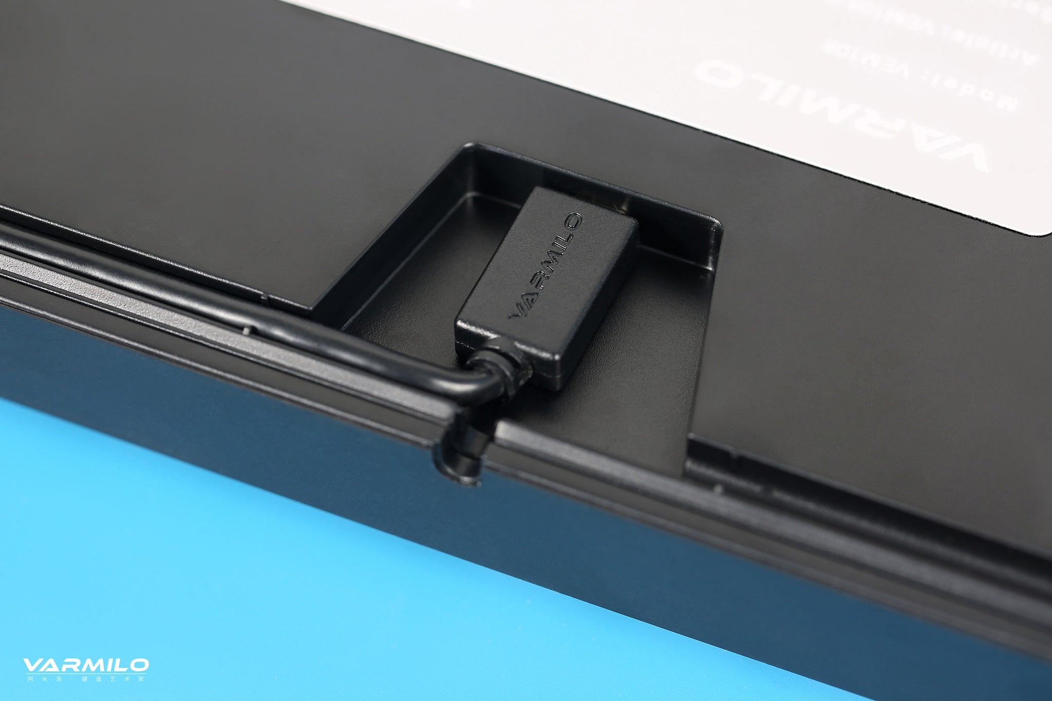 Varmilo VPM87 Panda TKL White LED EC Mechanical Keyboard