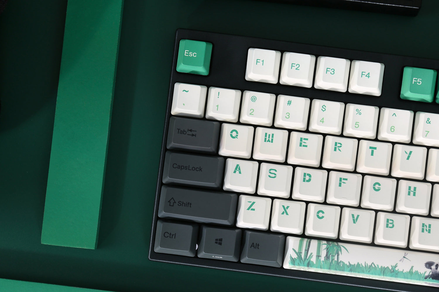 Varmilo VPM87 Panda TKL White LED EC Mechanical Keyboard