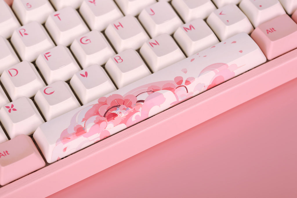 Varmilo VPM108 Sakura R2 White LED EC Mechanical Keyboard