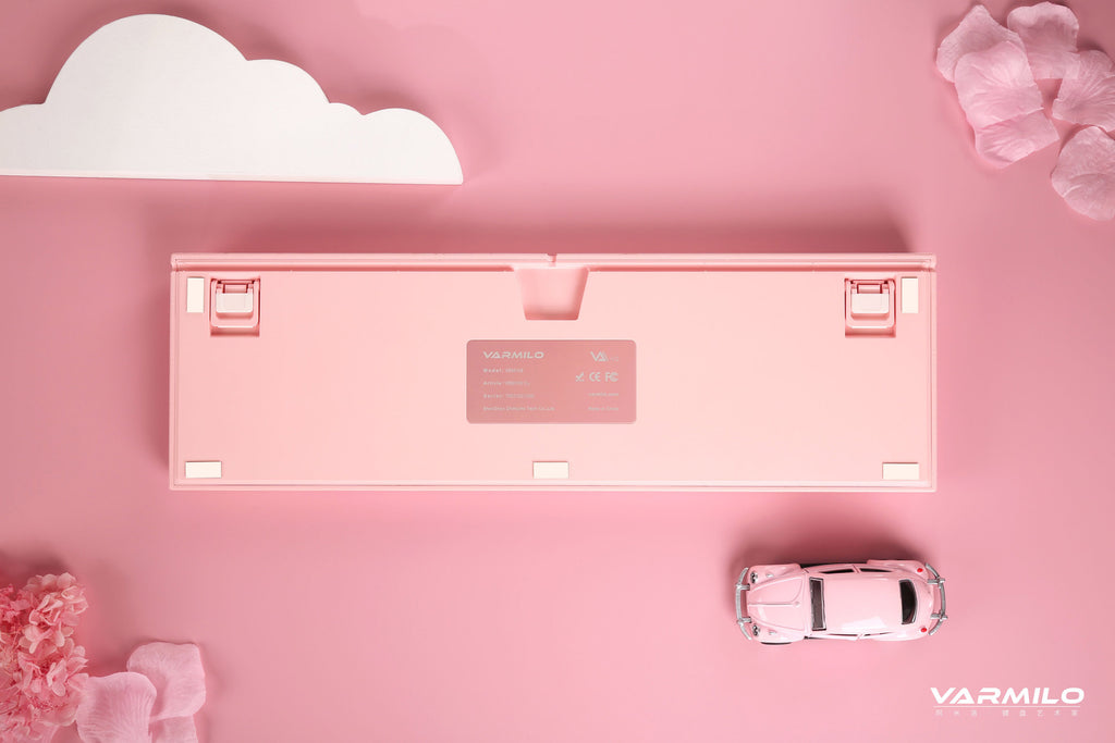 Varmilo VPM108 Sakura R2 White LED EC Mechanical Keyboard