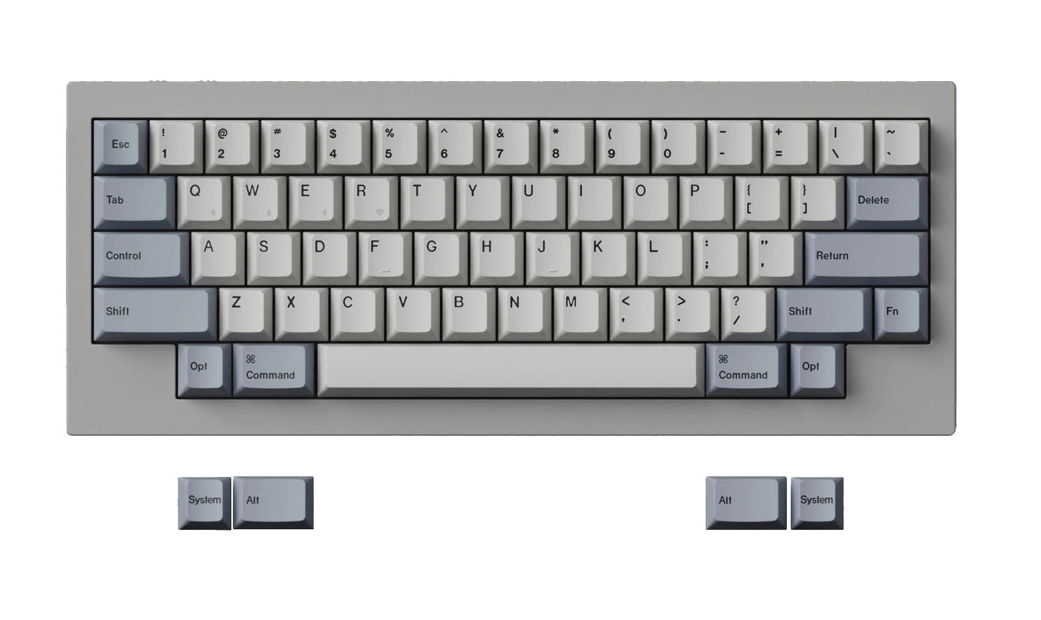 Keychron Q60 Max Retro Aluminum 60% Hotswap Wireless Keyboard