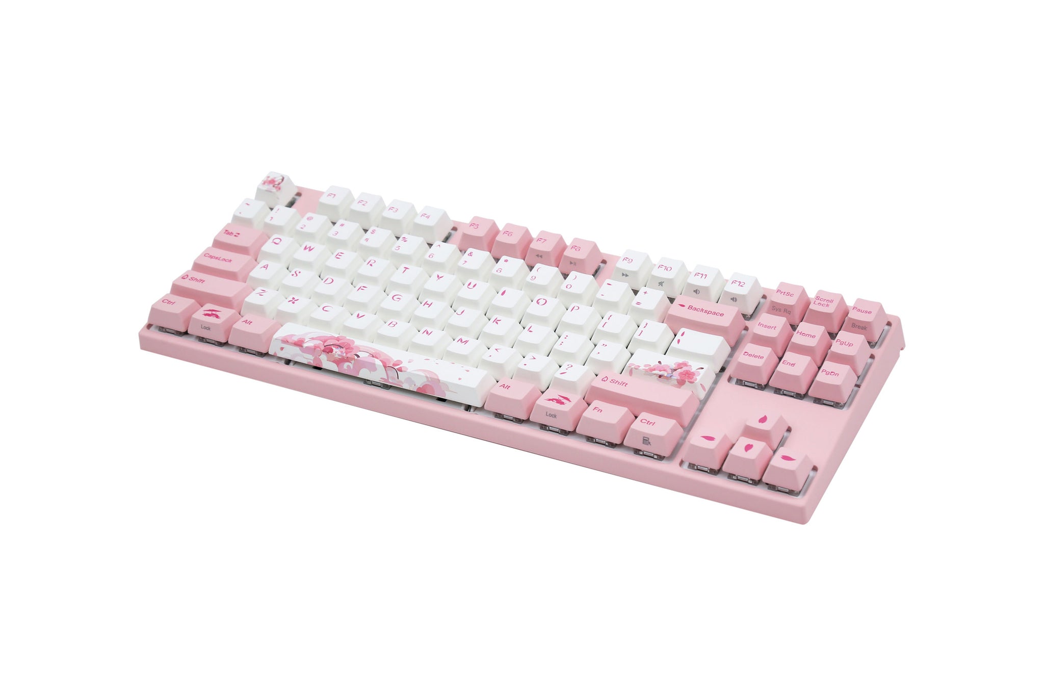 Varmilo VPH87 Sakura R2 White LED Mechanical Keyboard