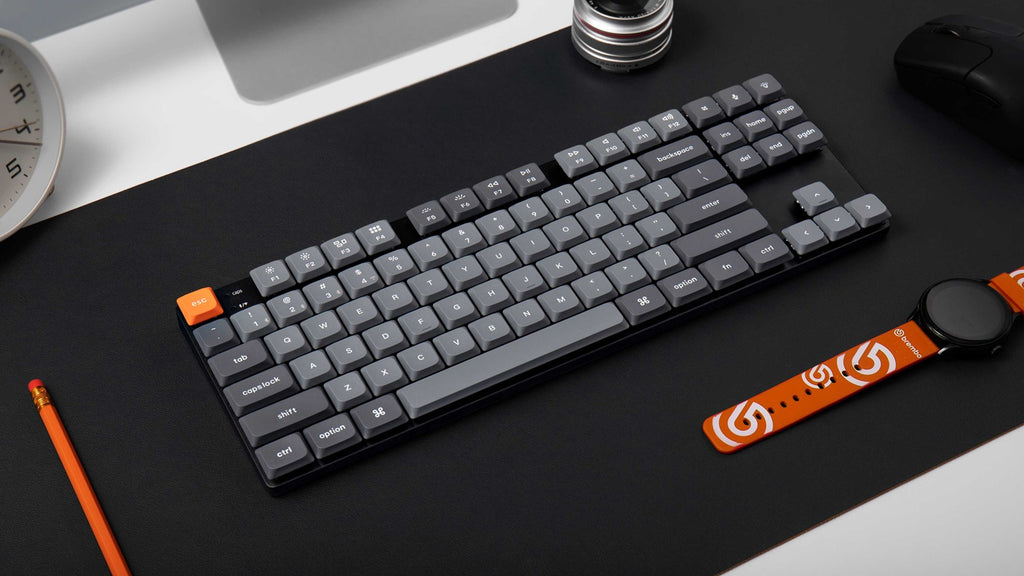 Keychron K1 Max Black Aluminum TKL Hotswap Wireless RGB Low Profile Ke