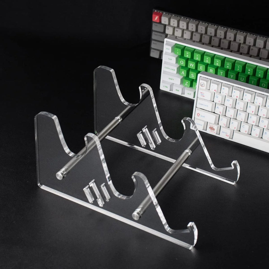 Yunzii 3-Tier Acrylic Keyboard Display Stand