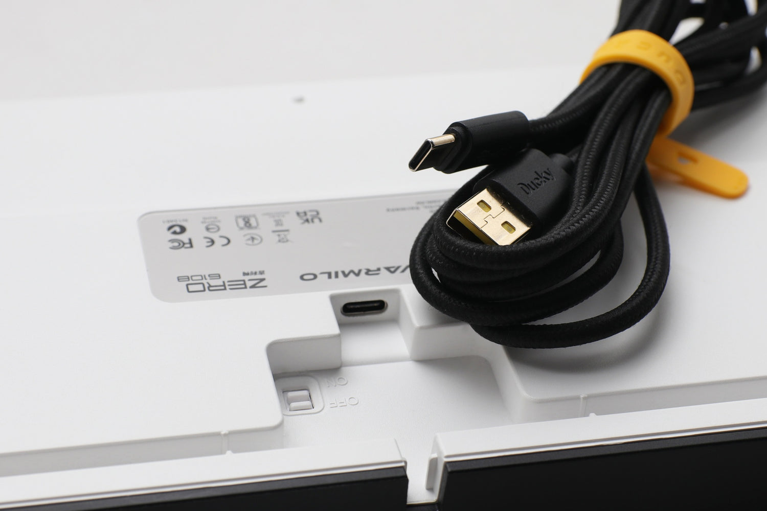 Ducky Zero 6108 Classic Hotswap Wireless RGB Mechanical Keyboard