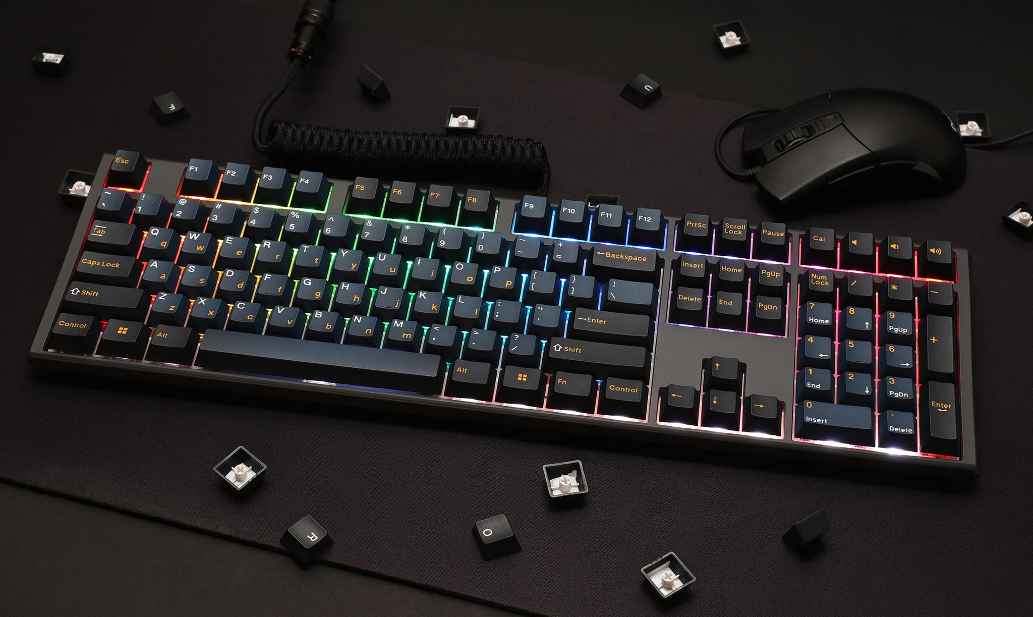 Ducky One 3 Pro Nazca 8K Hotswap RGB Triple Shot PBT Keyboard