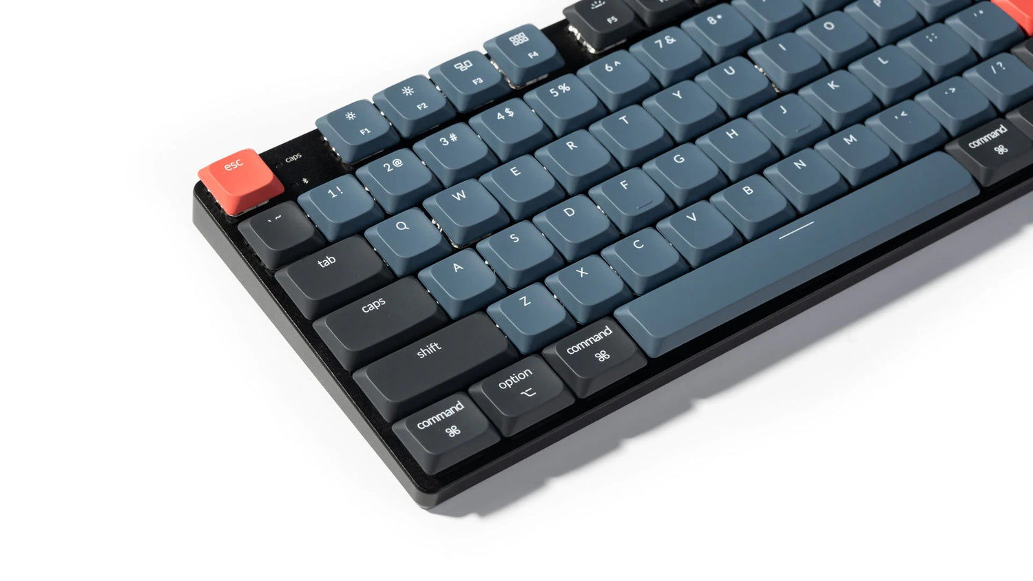 Keychron Black and Grey 135 Key LSA Profile ABS Backlit Keycap Set