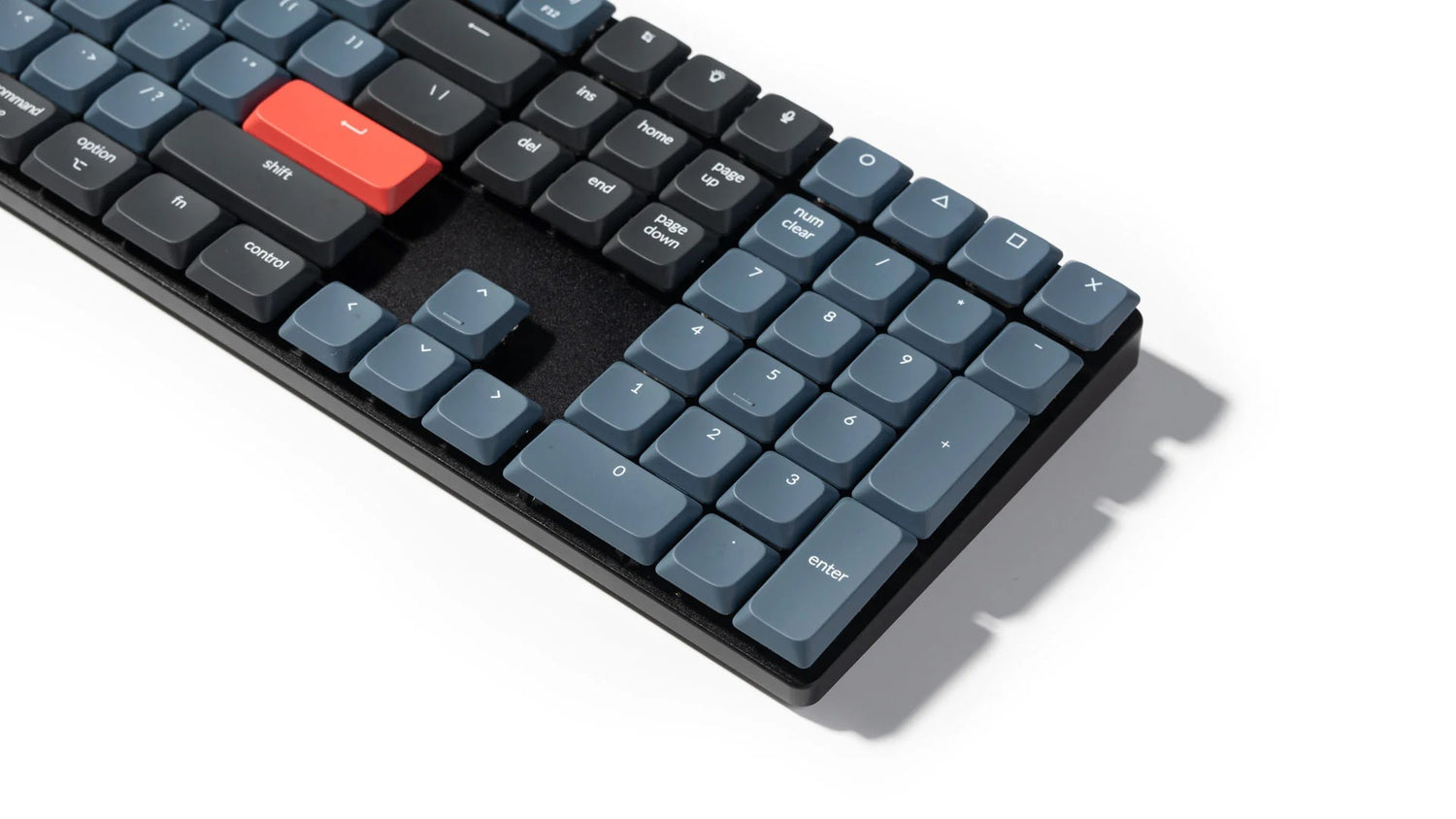 Keychron Black and Grey 135 Key LSA Profile ABS Backlit Keycap Set