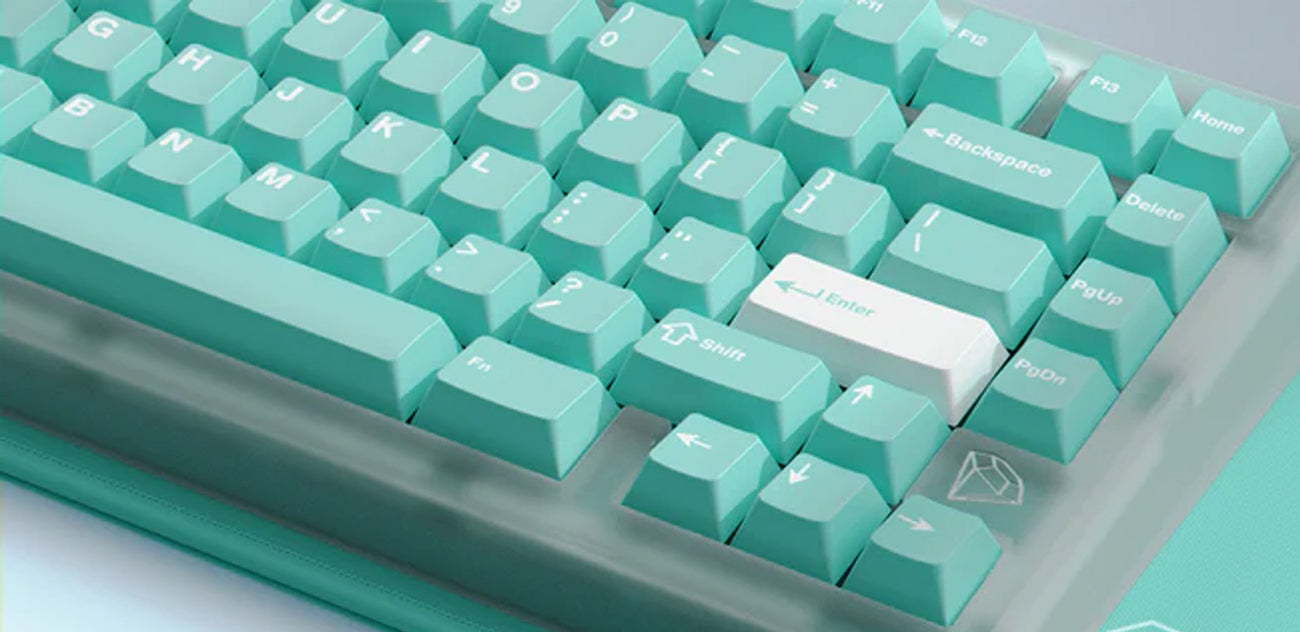 Meletrix Akuamarin 198 Key Cherry Profile Double Shot ABS Keycap Set