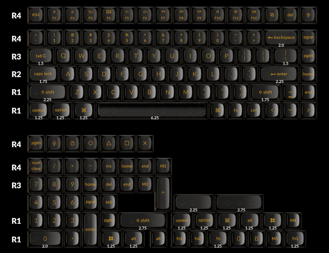 OSA Profile Keycaps