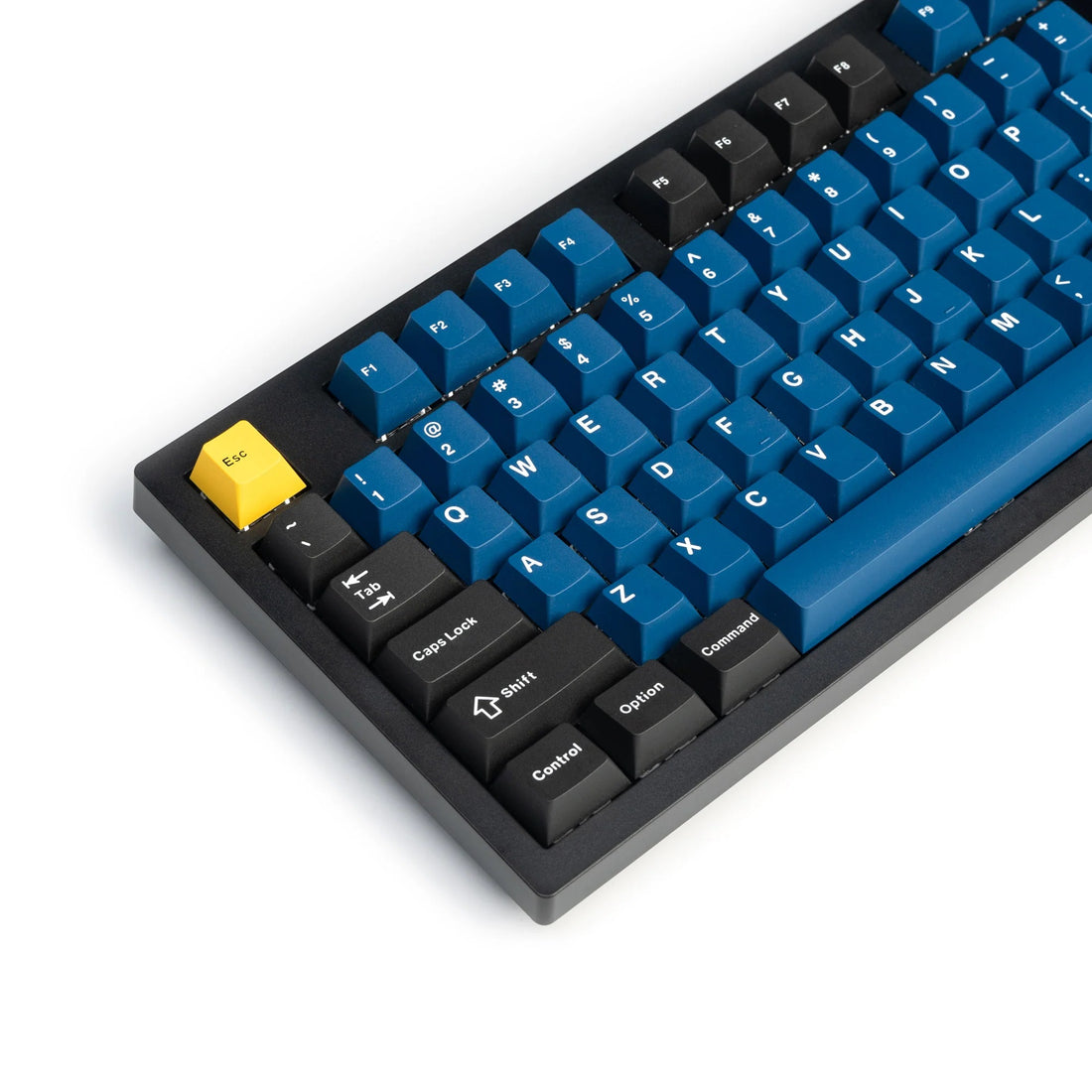 Keychron Blue / Black / Yellow 143 Key Cherry Profile Double Shot PBT