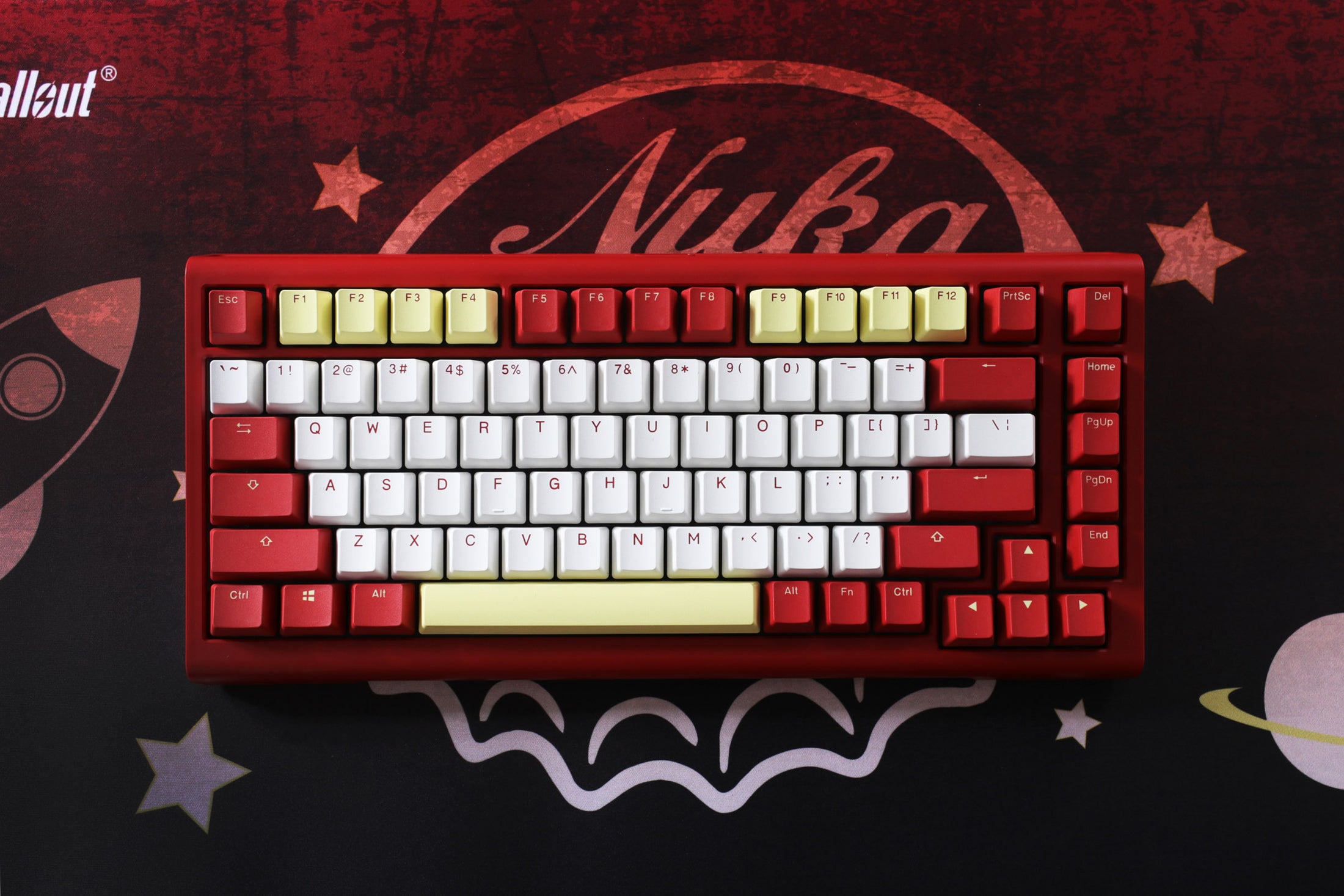 Bethesda x Ducky Tinker 75 Fallout Nuka Cola ProjectD Keyboard