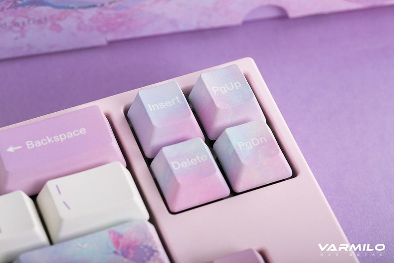 Ducky x Varmilo Miya Pro Dreams on Board 65% White LED Dye Sub PBT Mec