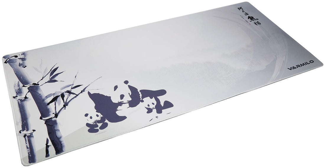 Varmilo Extra Large Panda Desk Mat with Stitched Edges