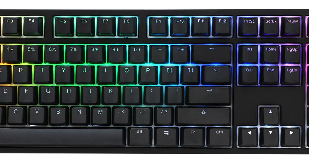 Ducky One 2 RGB LED Double Shot PBT Mechanical Keyboard