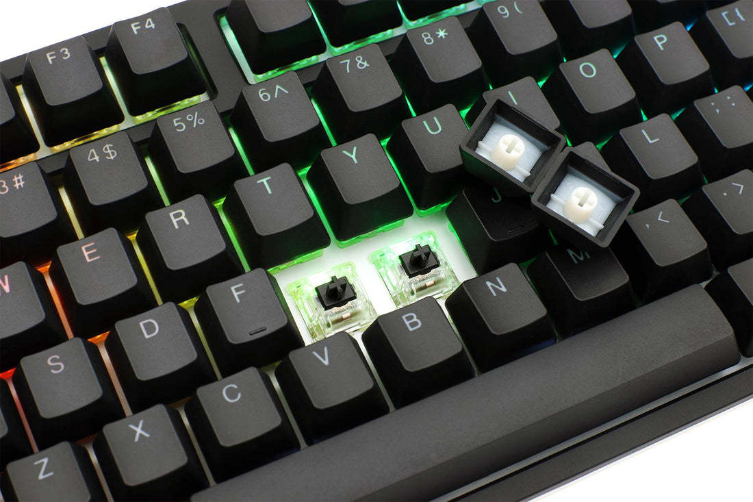 Ducky One 2 TKL RGB LED Double Shot PBT Mechanical Keyboard