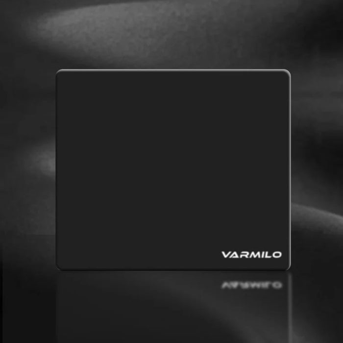 Varmilo Black Tempered Glass Mouse Pad