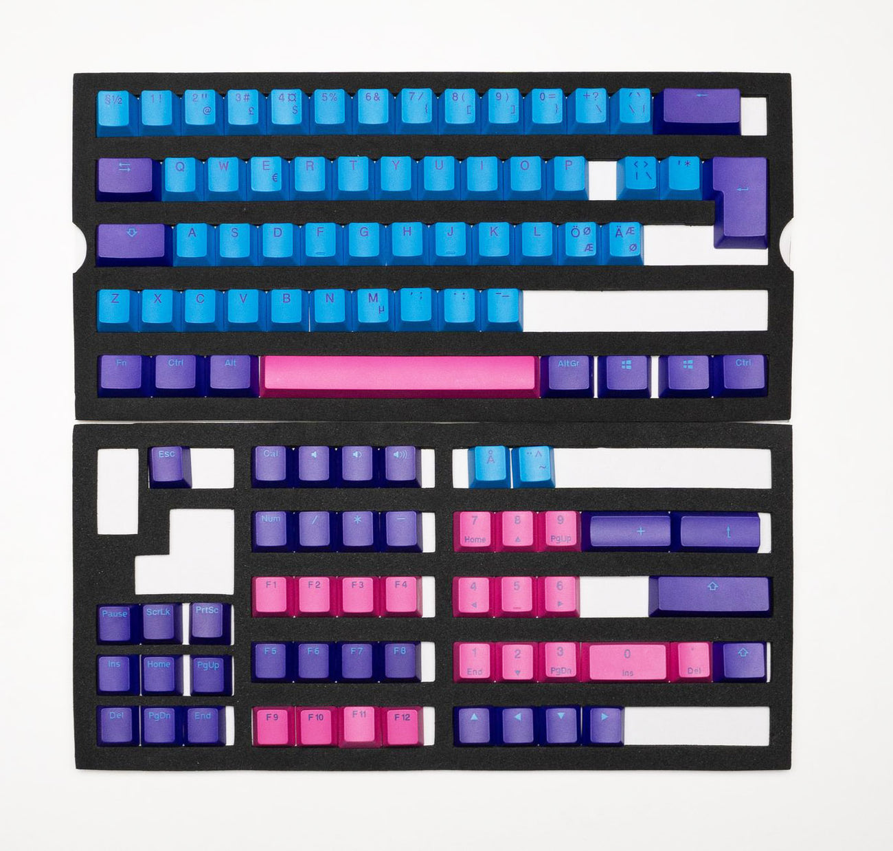 Ducky Joker Nordic 109 Key OEM Profile Double Shot PBT Keycap Set