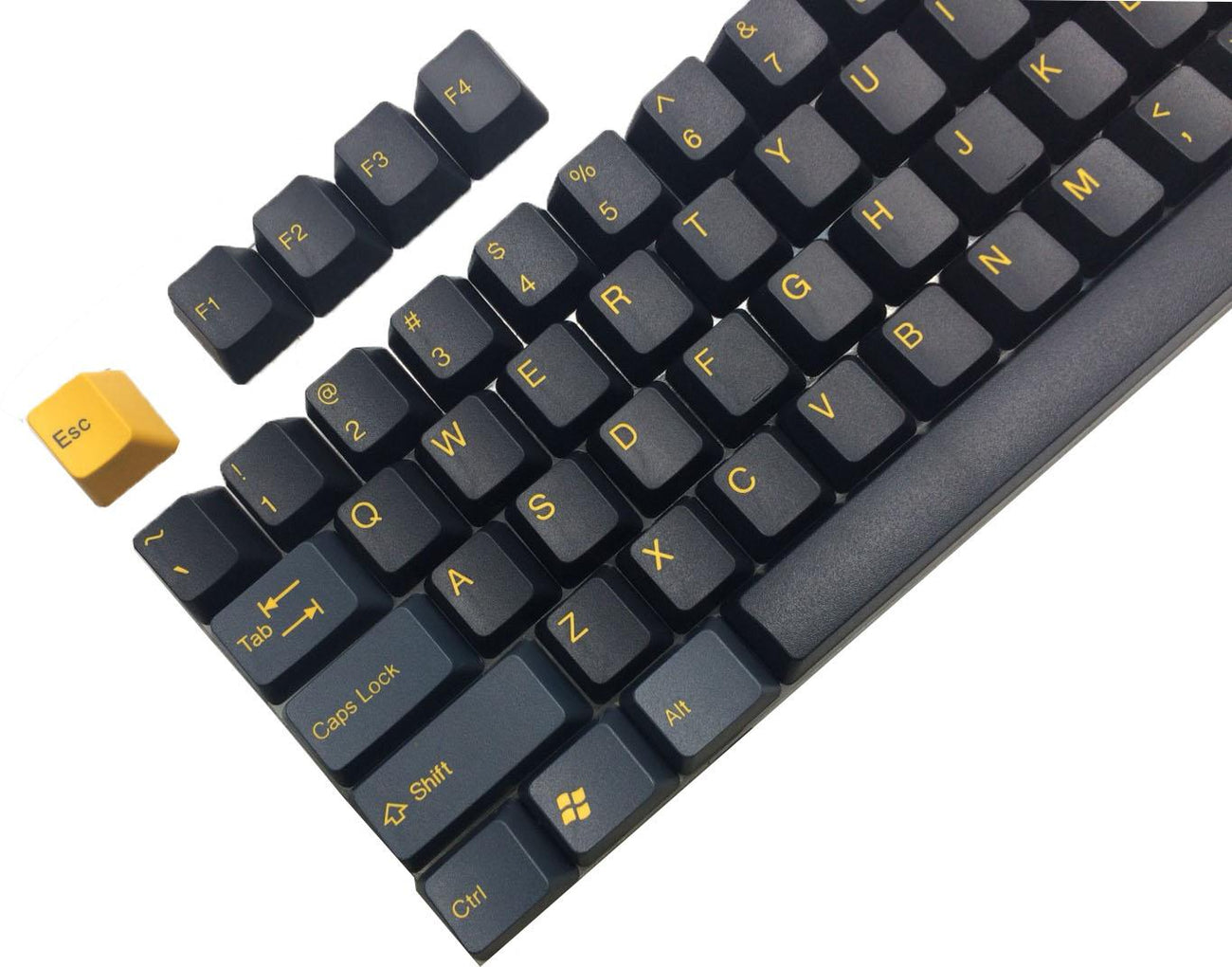 Tai-Hao Dark Night 116 Key OEM Profile Double Shot ABS Keycap Set