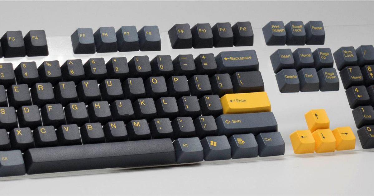 Tai-Hao Dark Night 116 Key OEM Profile Double Shot ABS Keycap Set